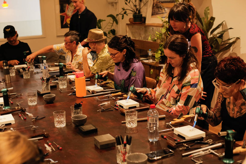 perth ring making classes. – blonde.design